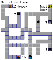 Phantasy Star Cave - Phantasy Star 1 - Medusa Tower