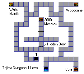 Phantasy Star Cave - Phantasy Star 1 - Tajima Cave