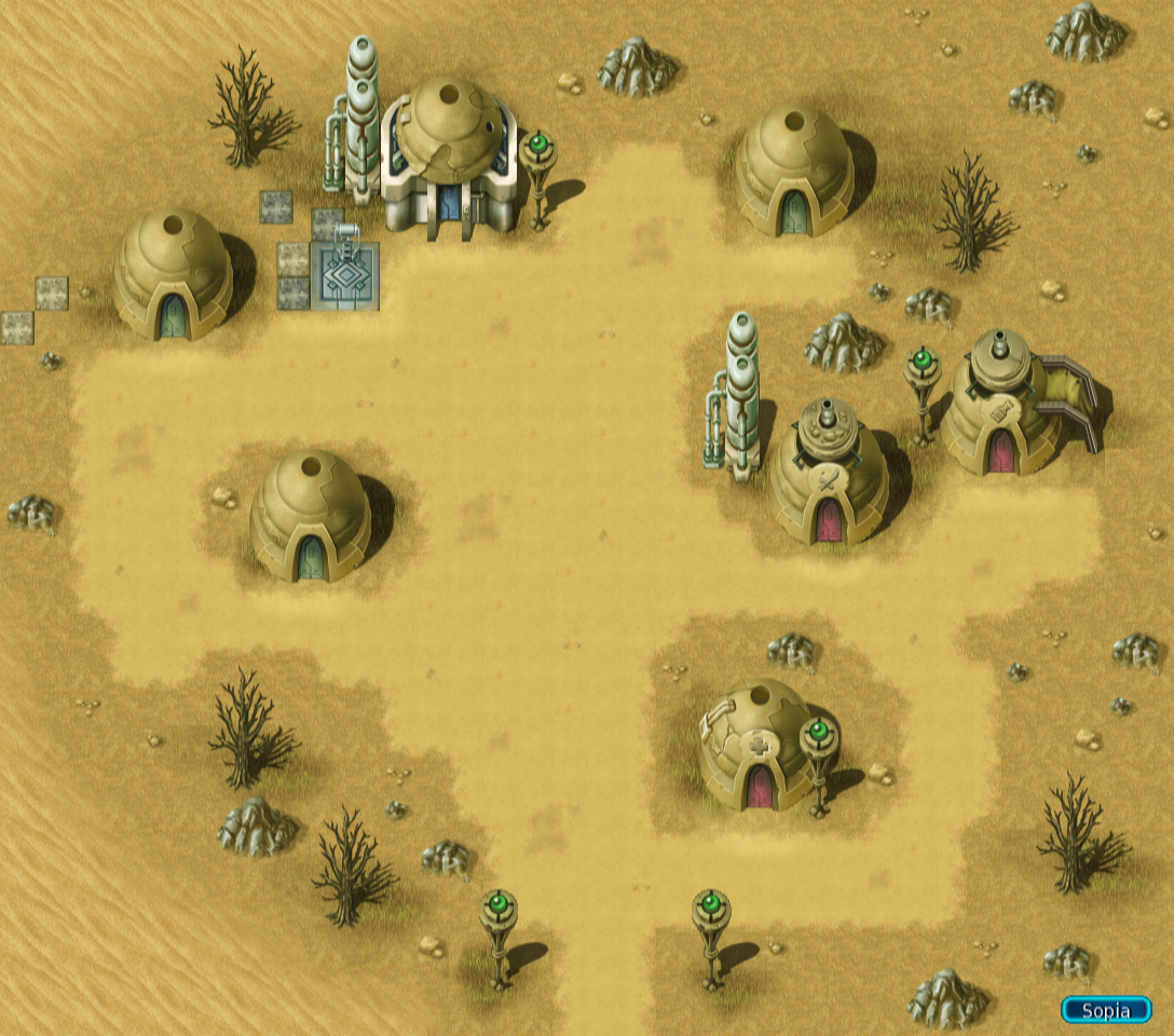 Phantasy Star Cave - Phantasy Star Generation 1 - Sopia